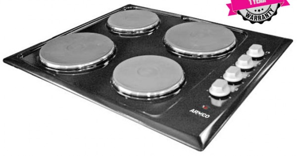 4 Solid Hot Plates, Built-In Electric HOB: GC-BEH02NX