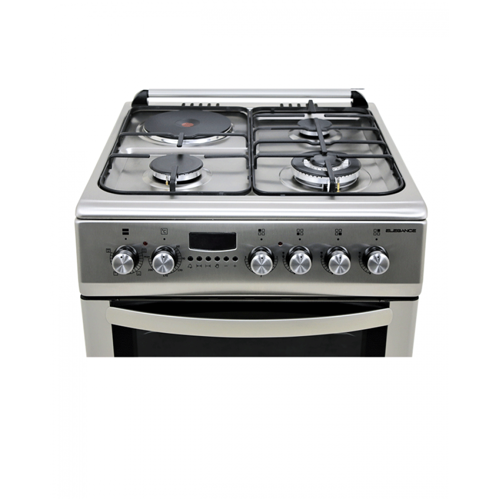 Armco 3 Gas(1WOK), 1 Electric, 60x60 Gas Cooker: GC-F6631LX3(SS)
