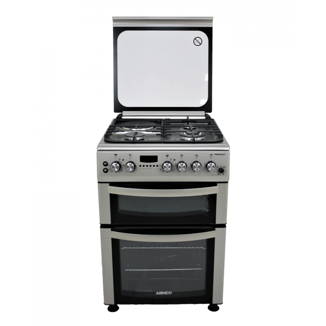 Armco 3 Gas,1 Electric, Double Oven Gas Cooker: GC-F6631ZX2D2(SL)