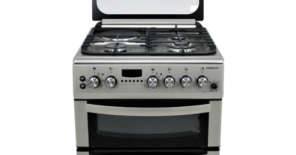 Armco 3 Gas,1 Electric, Double Oven Gas Cooker: GC-F6631ZX2D2(SL)