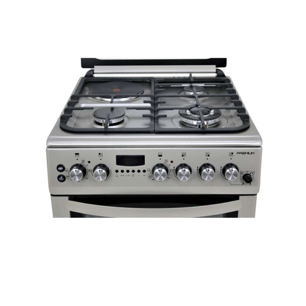 Armco 3 Gas,1 Electric, Double Oven Gas Cooker: GC-F6631ZX2D2(SL)