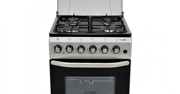 Armco 4Gas, 50X50 Electric Stand Cooker: GC-F5640MX(SL)