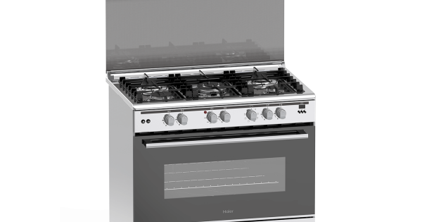 Haier 5 Gas 60X90 Cooker with Electric Long Oven: HCR6050EES