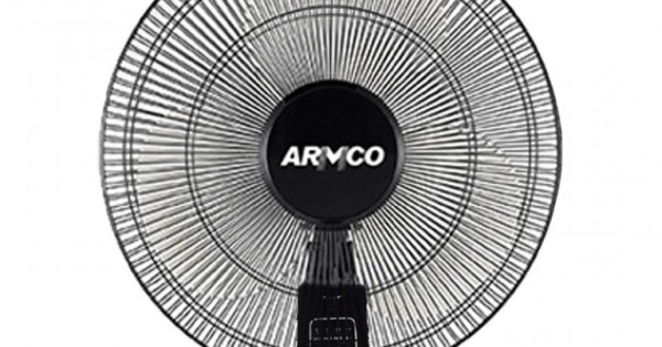Armco Wall Fan, 3 Speed, Remote Control: AFW-16BRC