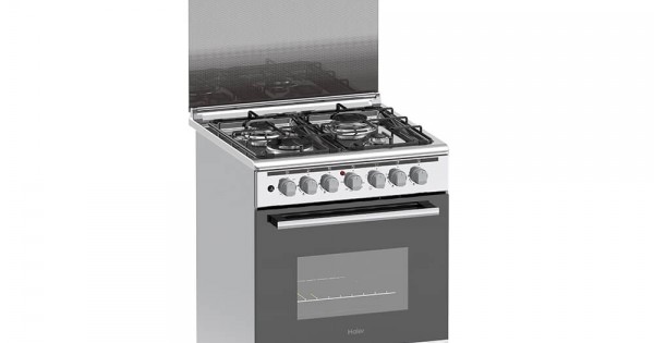 Haier 4 Gas 60X60 Cooker with Electric Oven: HCR2040EES